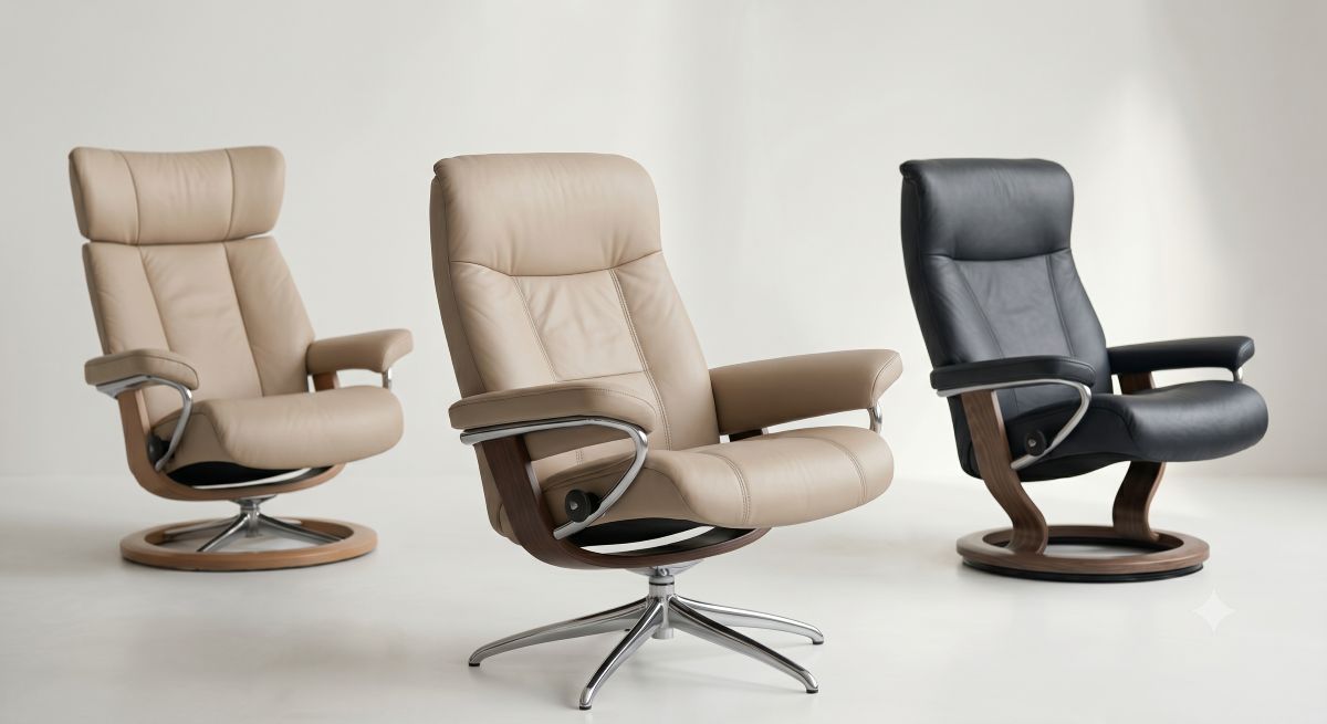 Stressless Chair Models Compared: Mayfair, Magic, and More - Sofas ETC ...